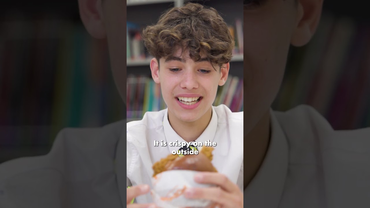 British students try Popeyes chicken sandwich for the first time ...