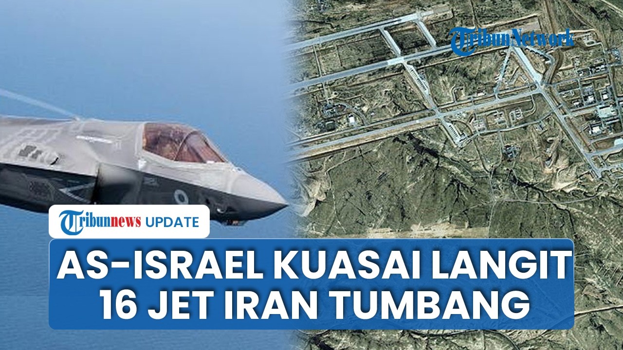 Serangan Israel dan AS hancurkan jet tua Iran, Angkatan Udara Teheran ...