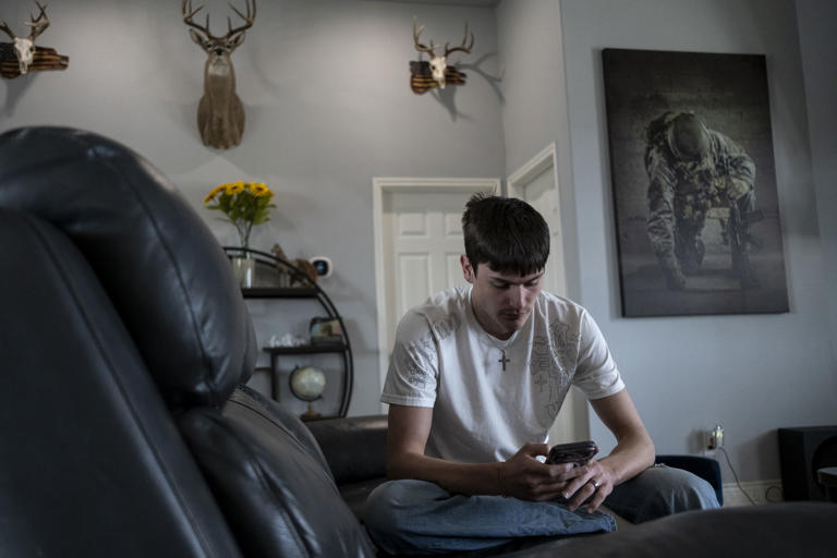 A veteran thought her son was enlisting in peacetime. Now the US is at war.