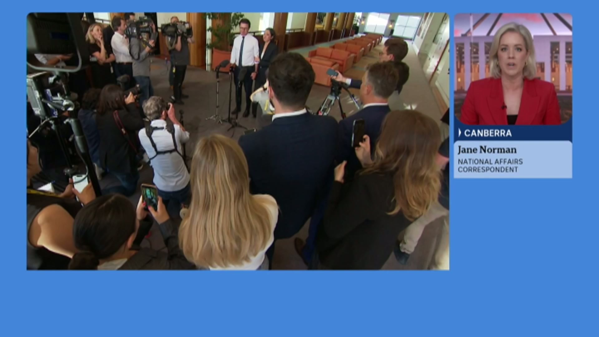 David Littleproud steps down as leader of the National Party