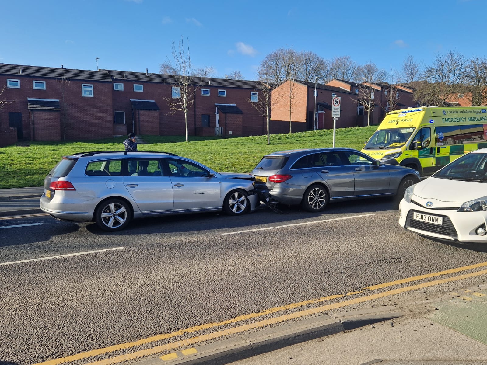 Traffic warning as emergency services rush out to Leeds crash