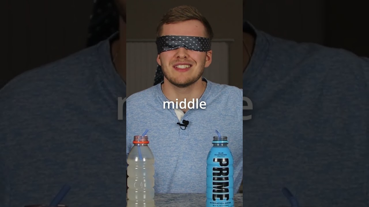 Prime vs powdered Prime taste test #ksi #loganpaul #prime