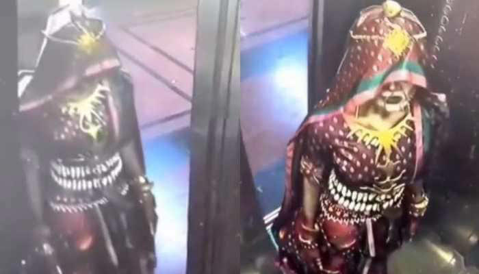 Viral video: Ghost, mystery or prank? Lift CCTV captures strange woman ...