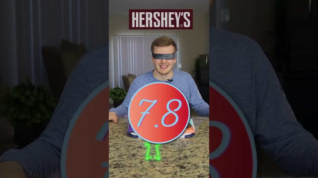 MrBeast Feastables chocolate vs Hershey taste test #mrbeast #feastables