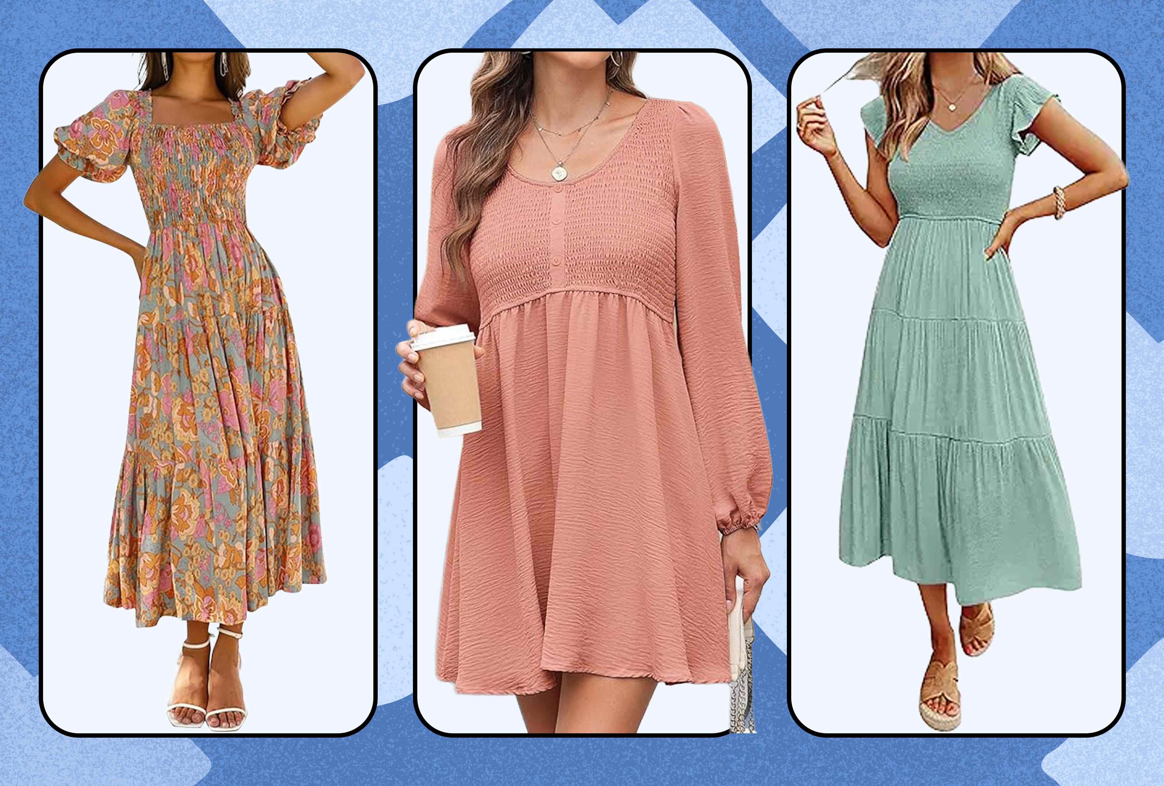 10 comfy and flattering spring dresses that get me out the door in minutes
