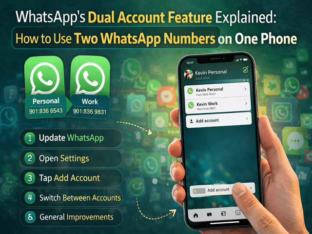 WhatsApp's dual account feature explained: How to use two WhatsApp ...