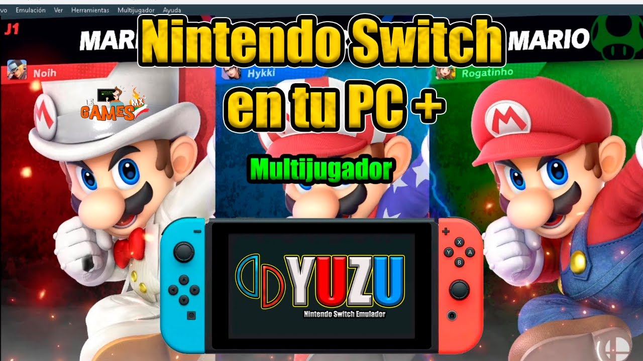 Nintendo Switch en tu PC - Yuzu emulador 2023