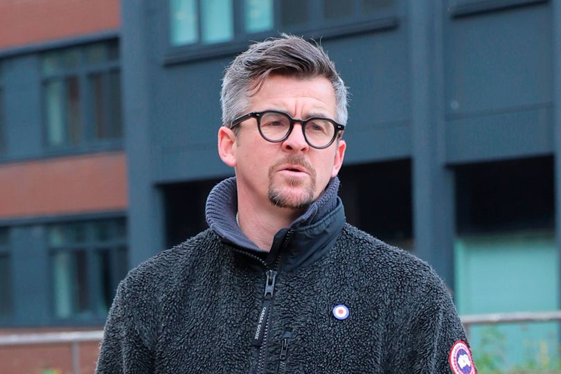 First picture of Gary O'Grady as he is charged with assault alongside ...