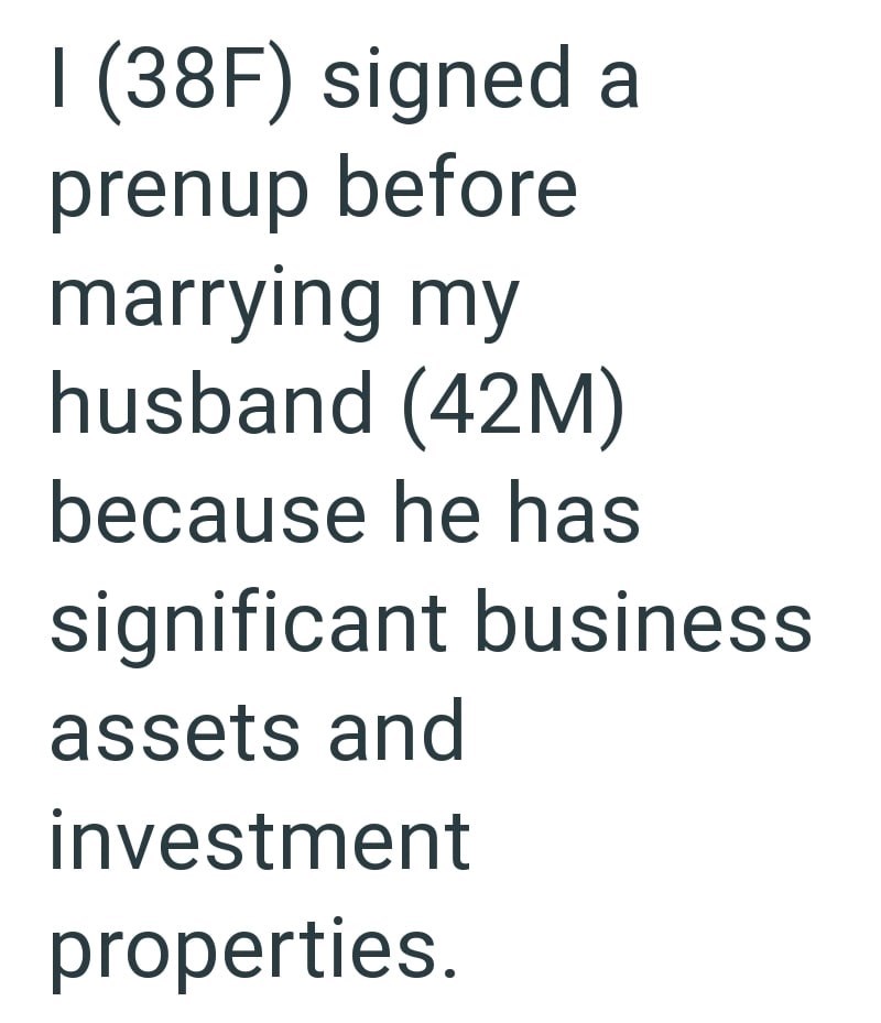 38-year-old refuses to move into husband's childhood home due to prenup ...
