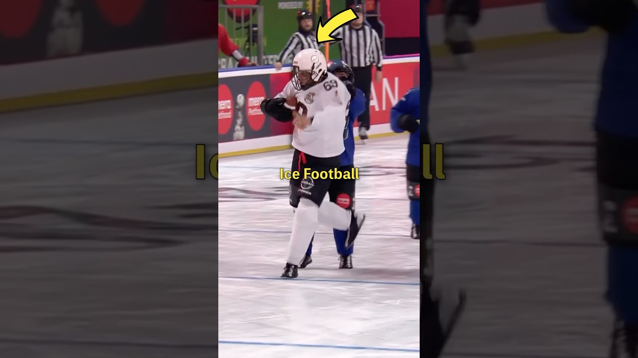 Ice football is the next big sport, featuring the craziest football ...