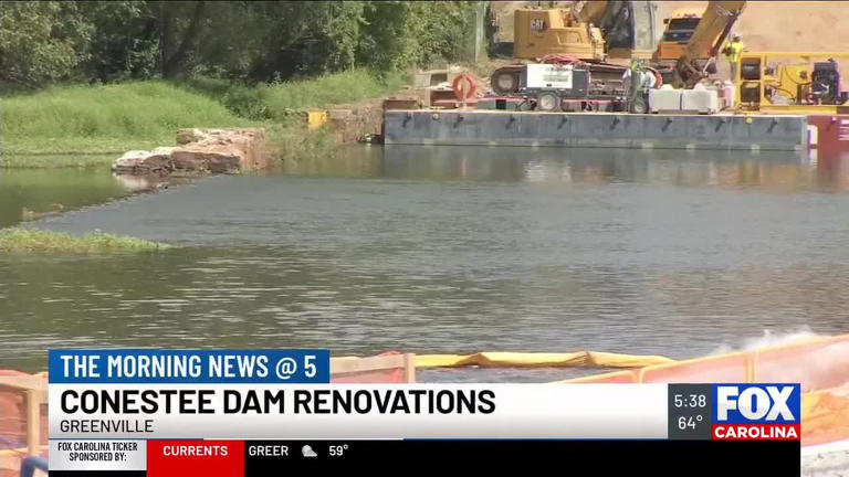 City of Greenville to vote on $500K Lake Conestee dam renovation proposal