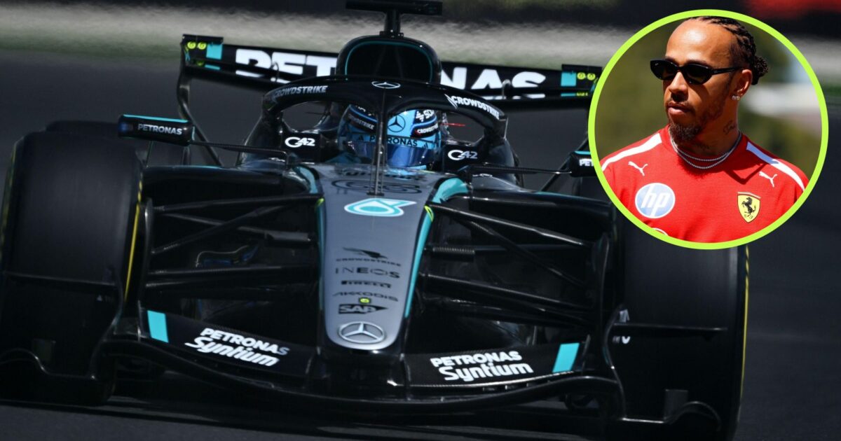 George Russell jokes Lewis Hamilton will complain about Mercedes ...