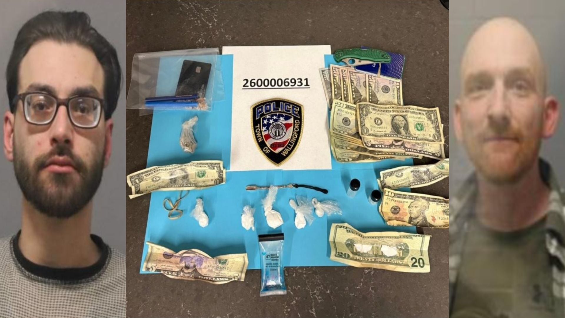 Two arrested after K9 helps sniff out drugs in Wallingford, police say