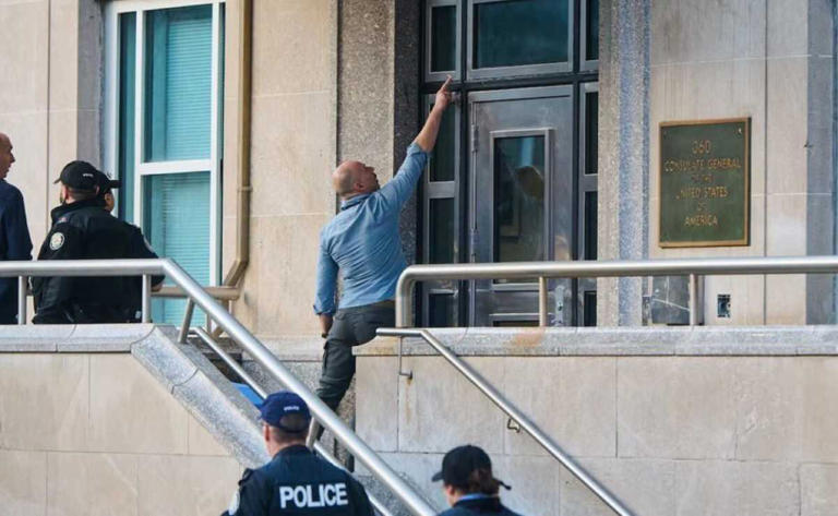 Reportan tiroteo en consulado de Estados Unidos en Toronto; no hay ...