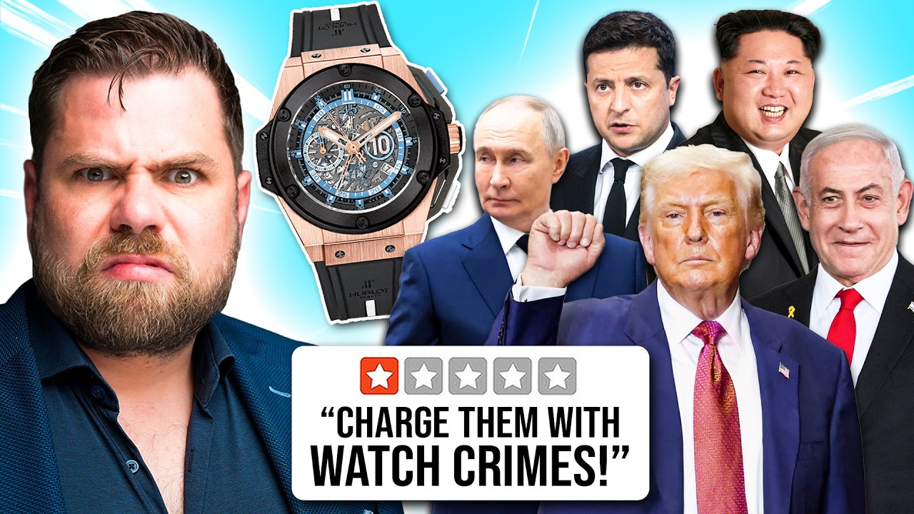 Exposing corrupt world leaders' watches
