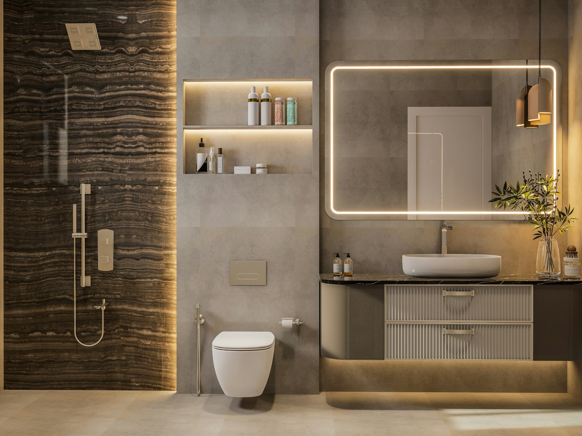 7 zen bathrooms and 7 overly cluttered designs