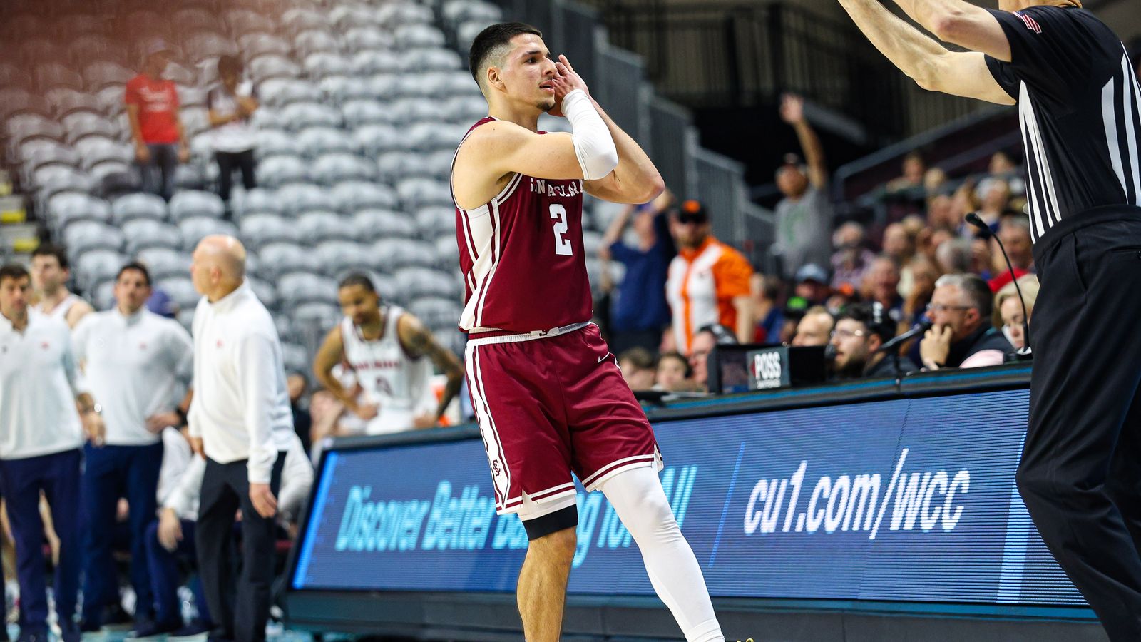 2026 WCC tournament semifinals: Gonzaga & Santa Clara advance