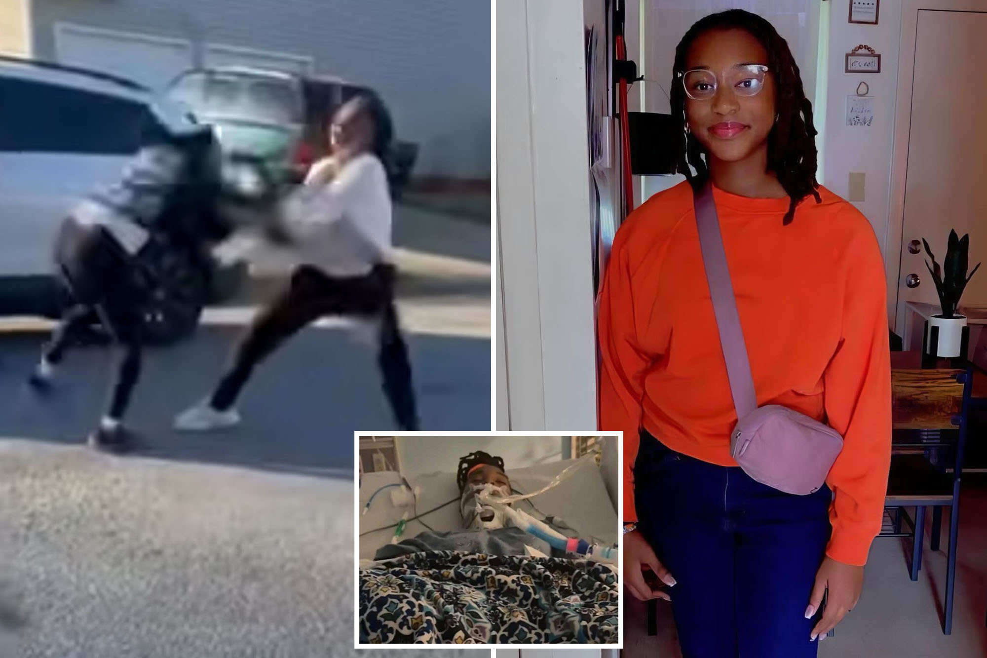 Girl, 12, dies after savage fight with fellow student at school bus ...
