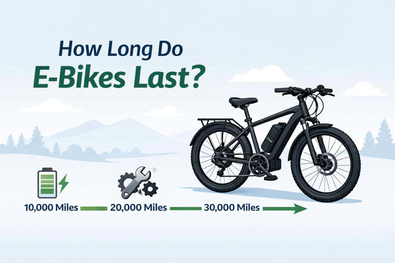 How long do e-bikes last? Battery, motor & lifespan explained