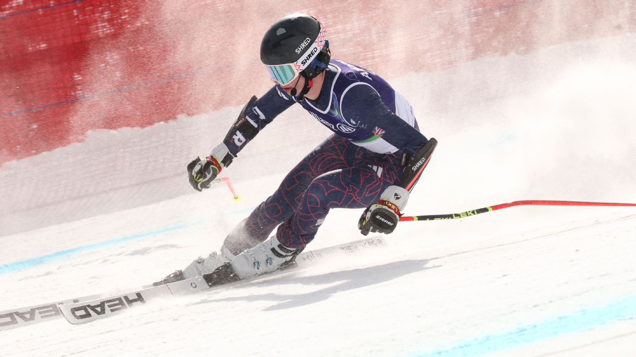 2026 Winter Paralympics: Neil Simpson wins Great Britain's first medal