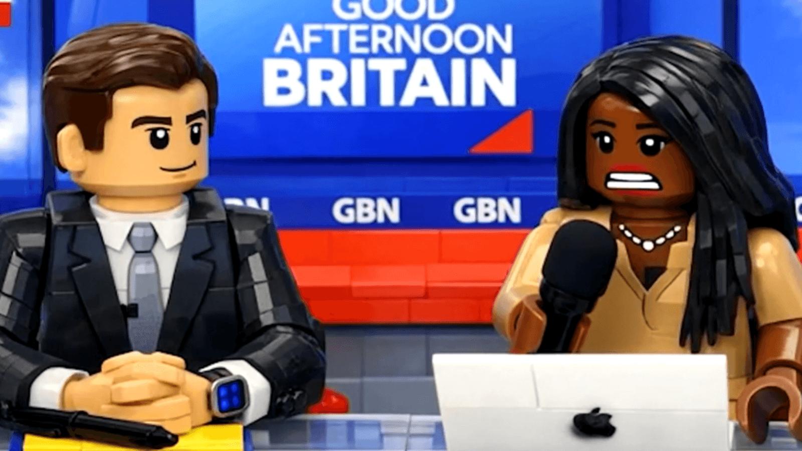 'Look at us!' Watch hilarious moment Tom Harwood and Nana Akua react to ...
