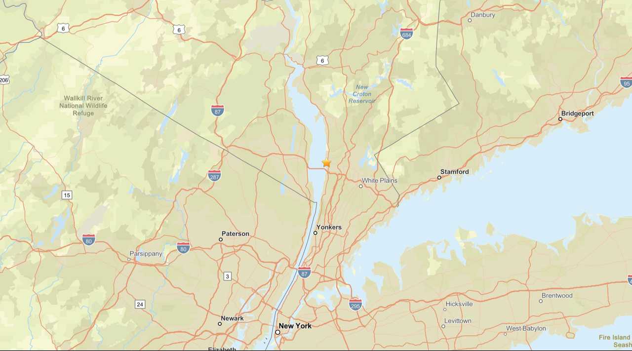 Earthquake shakes parts of Westchester County, USGS says