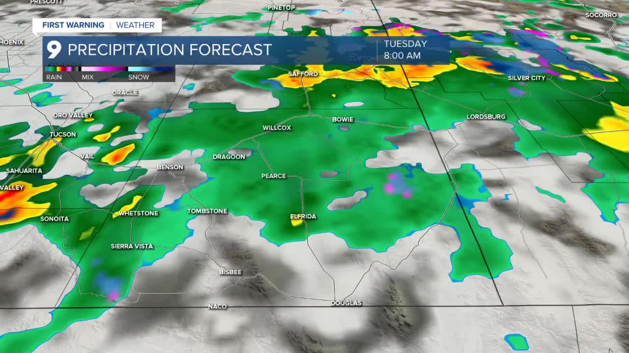 Cochise County Tuesday weather