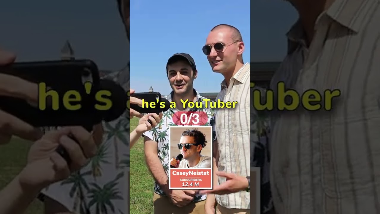Investigate Casey Neistat's fame and the results of asking every NFL ...