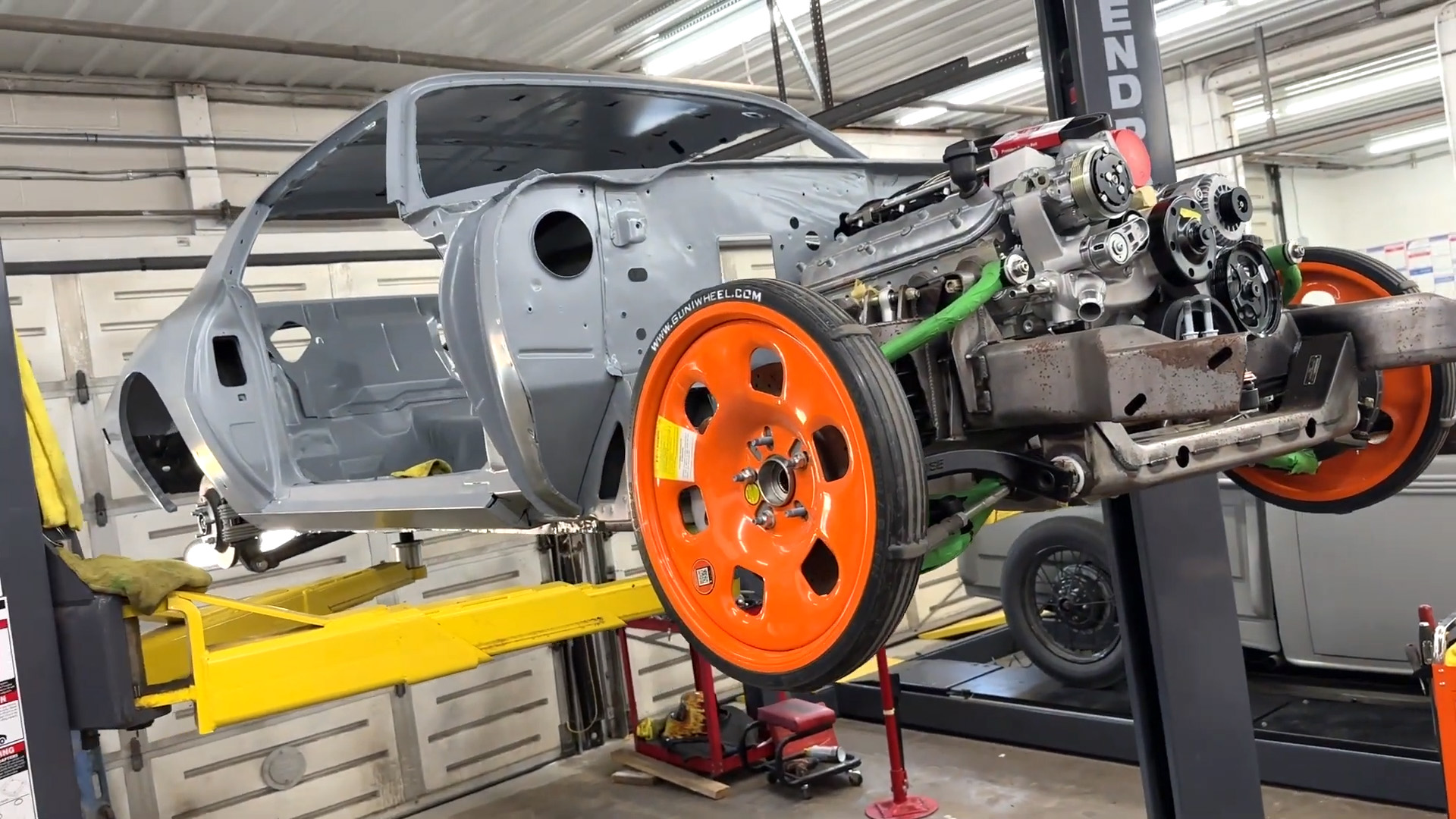 Classic Trans Am restored with a modern chassis and more power
