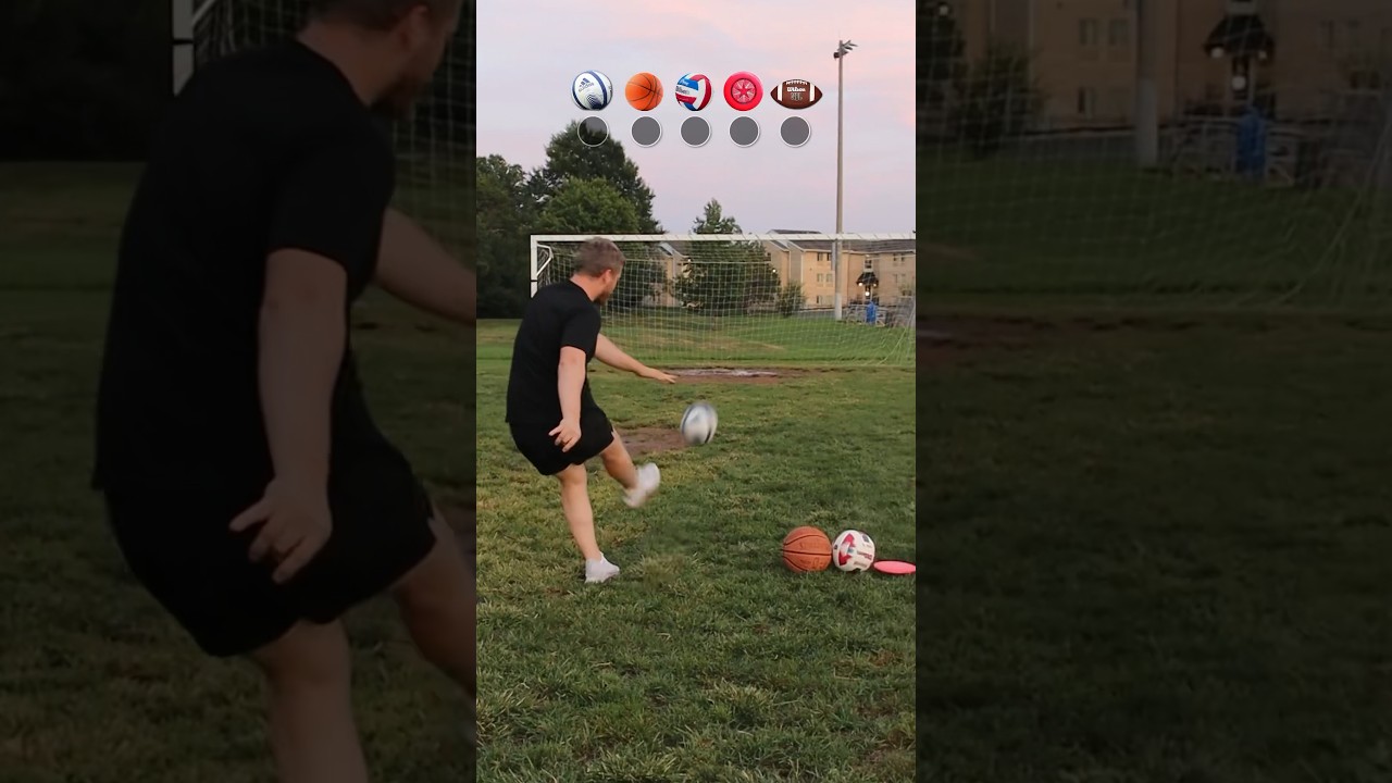 All-sports crossbar challenge #football #basketball