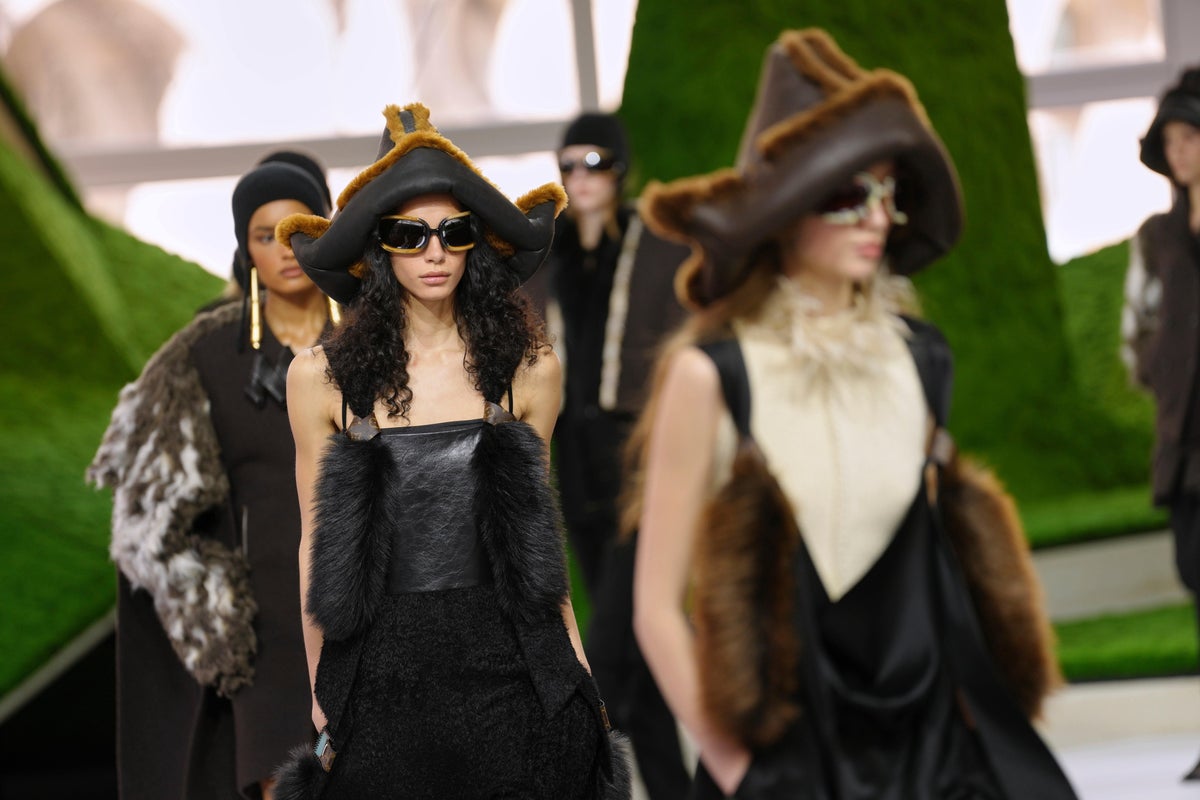 Zendaya joins stars at Louis Vuitton’s pastoral AW26 show on the last ...