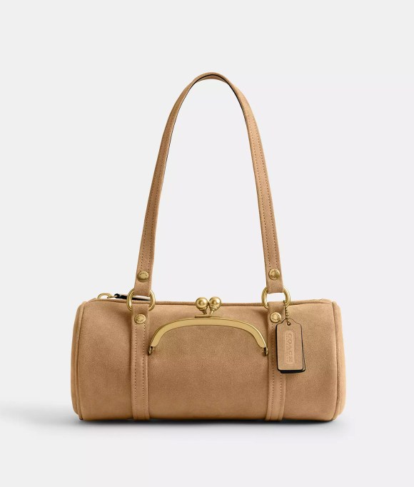 Move over, frame bags — barrel bags are spring's new it bag