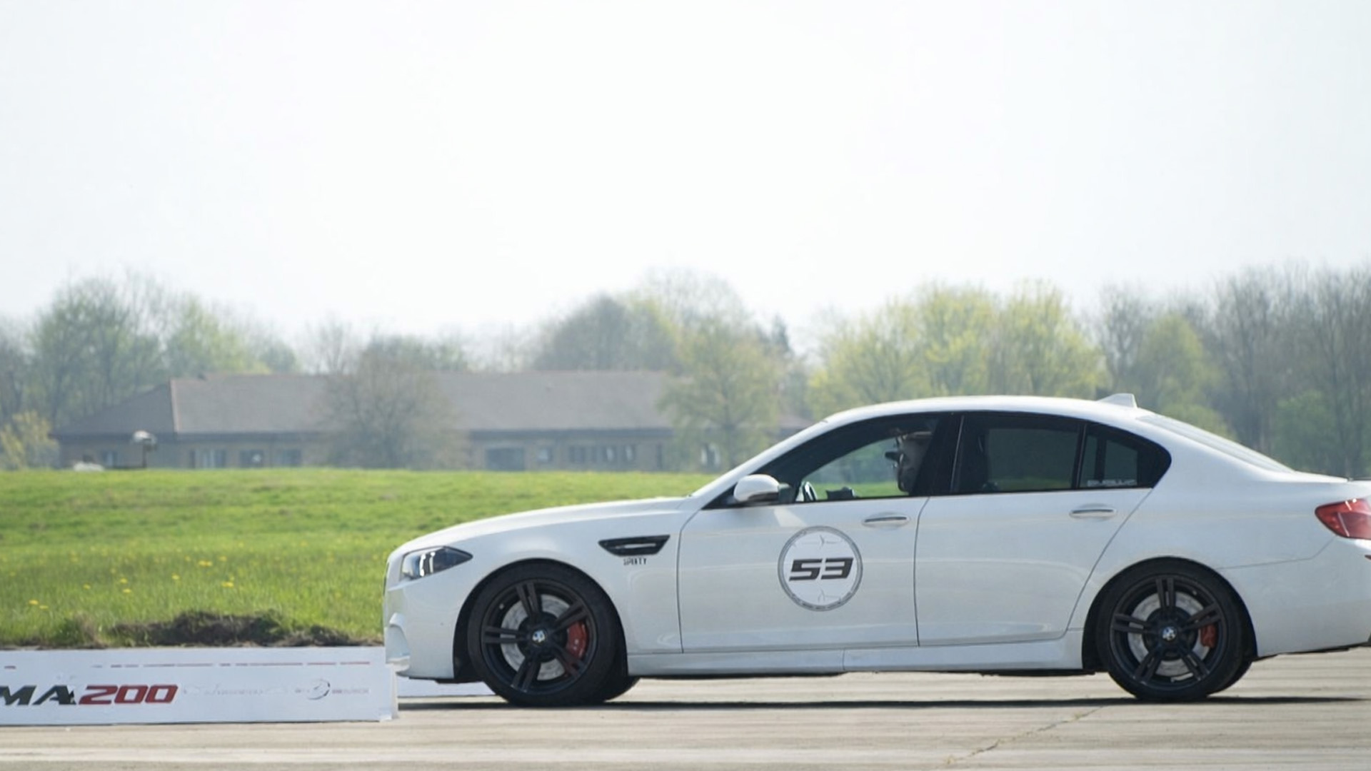 BMW M5 VMAX 200 mph speed test