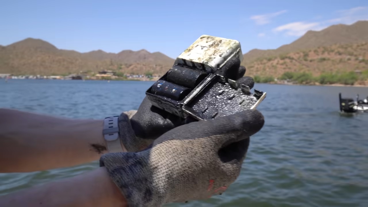I searched below a 40-foot cliff - and the lake kept giving