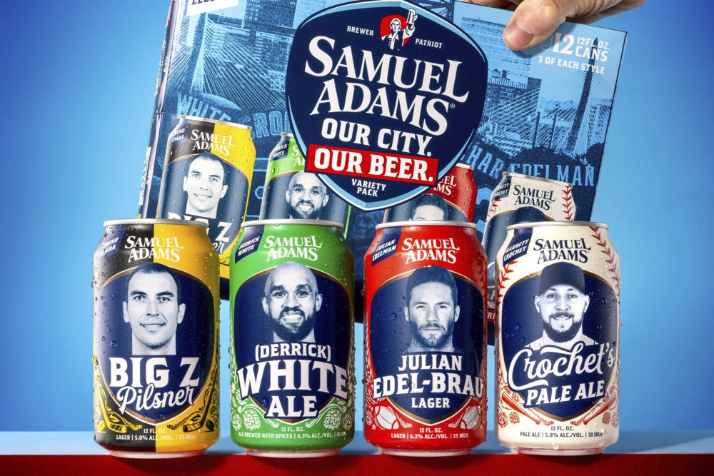 Samuel Adams unveils variety pack celebrating Boston sports stars