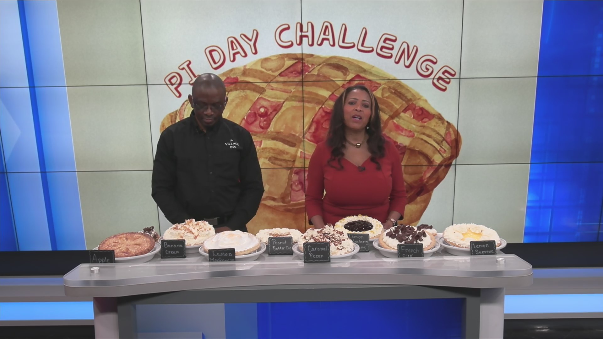 Tasting Village Inn pies for Pi Day