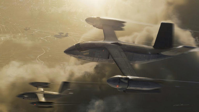 United States unveils futuristic fleet of next‑gen airplanes