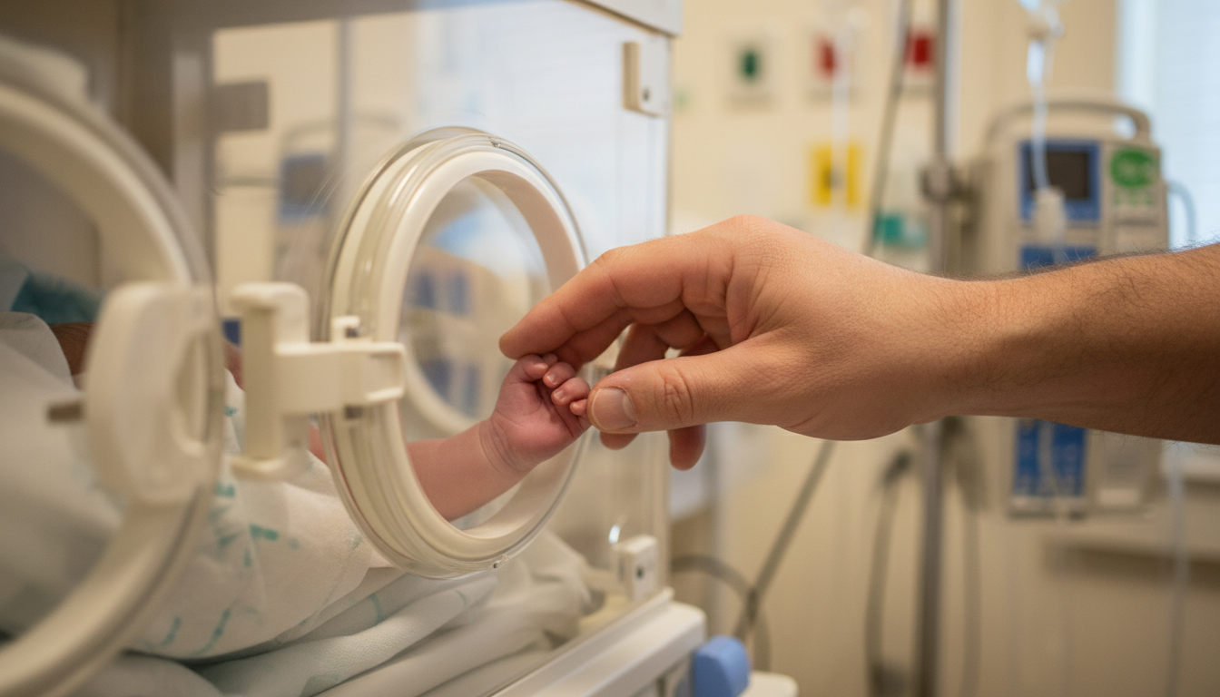 New dad hit by wrong-way driver while heading to visit weeks-old baby ...