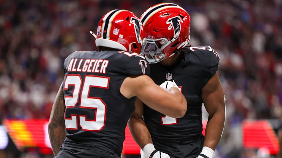 Bijan Robinson just bid an emotional farewell to Tyler Allgeier on ...