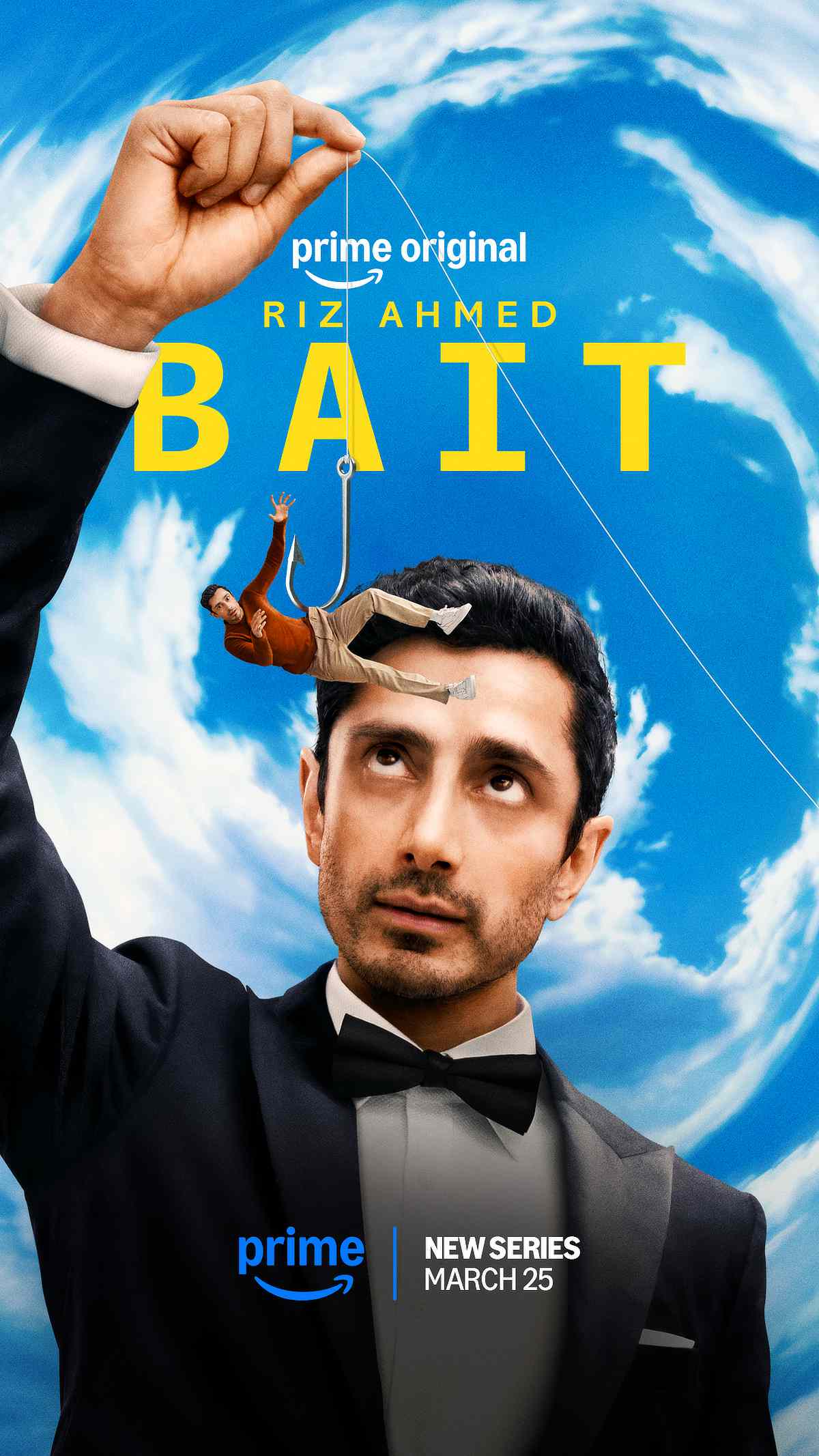 Bait trailer and key art featuring Riz Ahmed