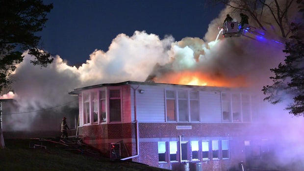 Historic Long Island elementary school suffers extensive damage in fire