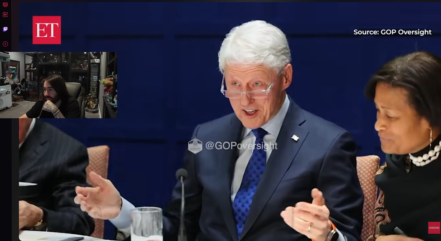 Bill Clinton’s reaction to Epstein photos is wild