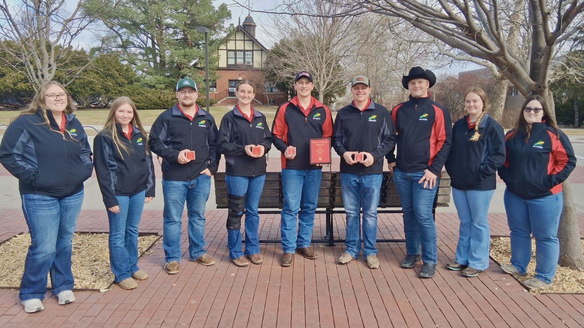 NCTA crops judging team wins Iowa State contest, claims 9 of top 10 spots