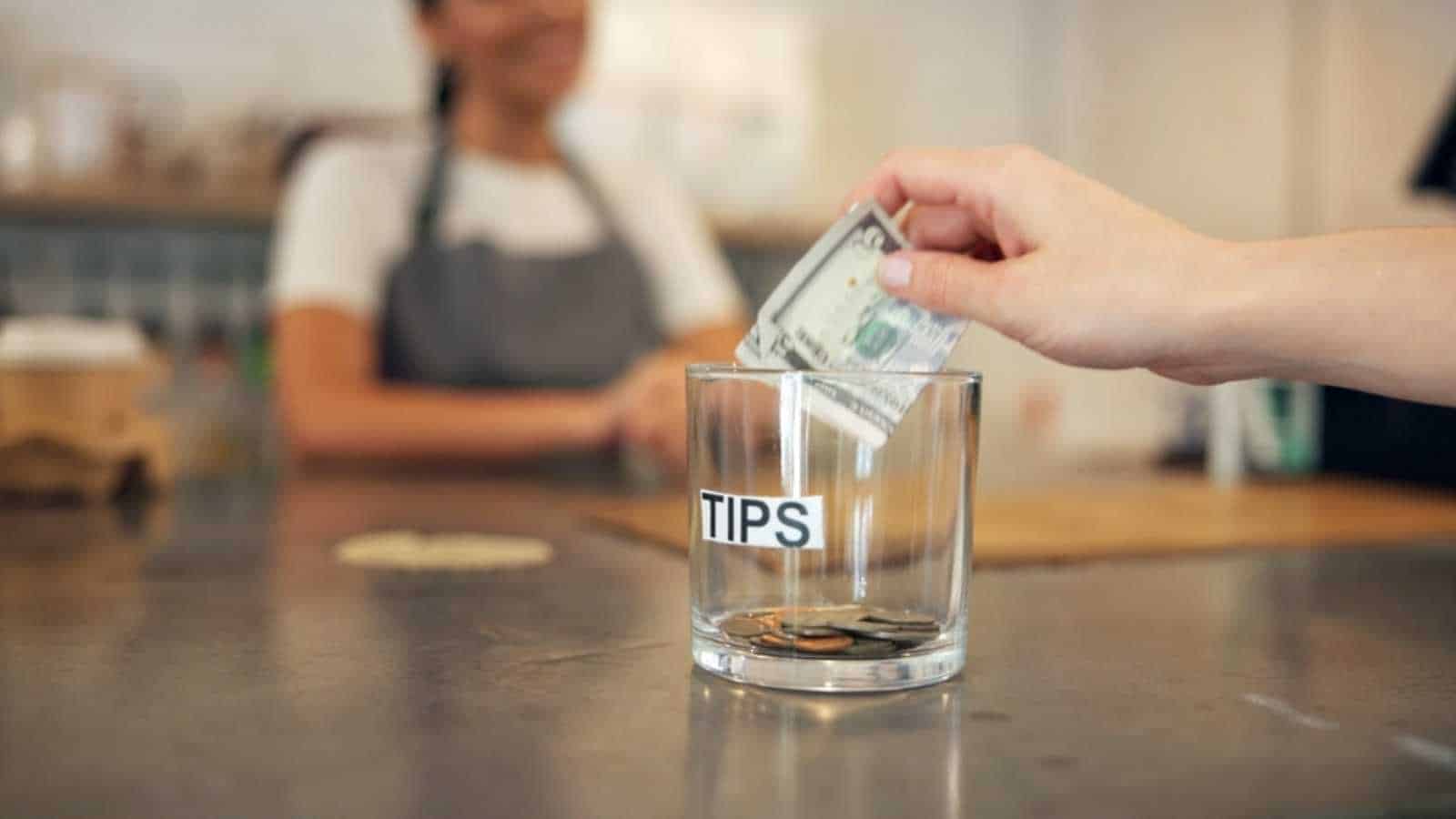 12 workers you really don't need to tip at all
