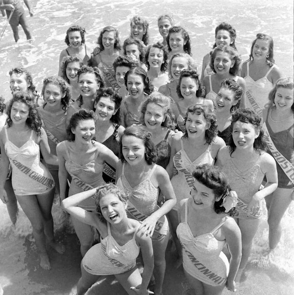 Fascinating photos of beauty contests from the past