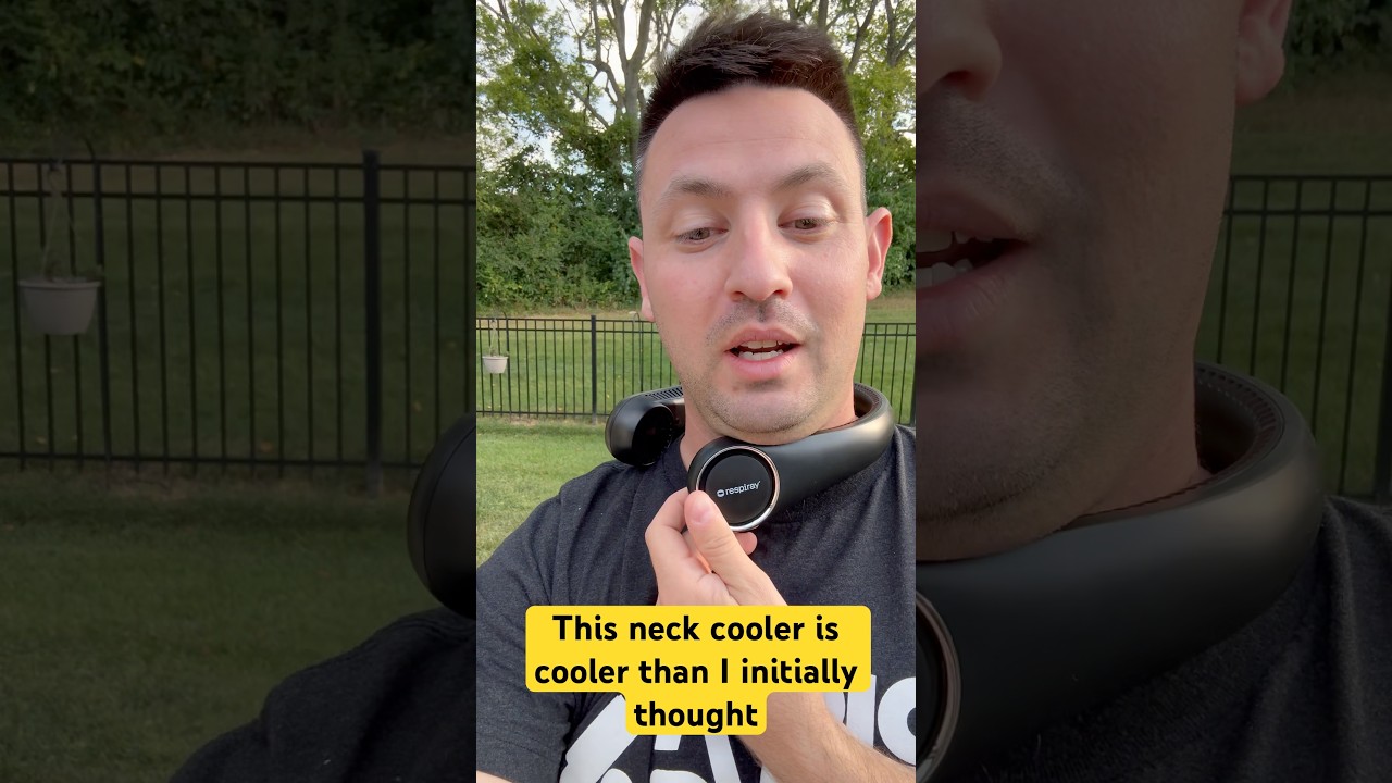I tried a wearable fan for this summer