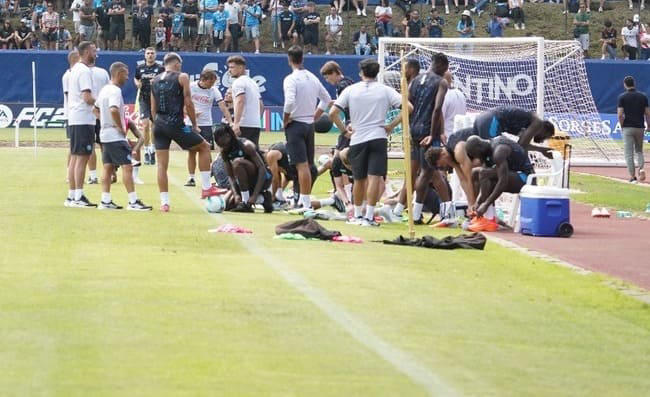 Napoli, cinque amichevoli in ritiro. Il primo test ci sarà il 22 luglio