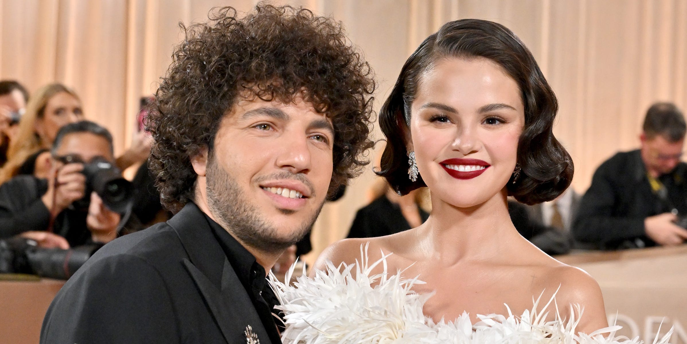 Selena Gomez and Benny Blanco make the case for not coordinating looks ...
