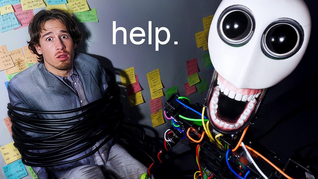 Held prisoner by a self-aware robot