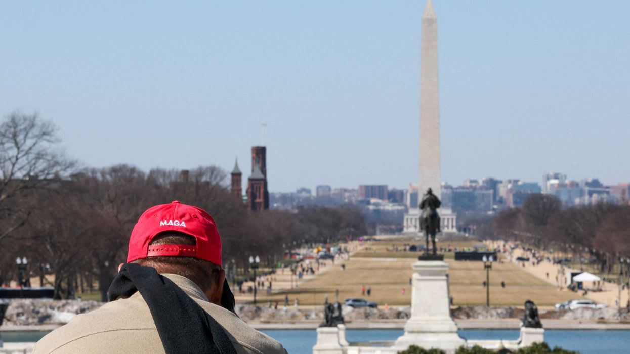 Epstein and Trump get ‘Titanic’ treatment with new 12-foot DC statue
